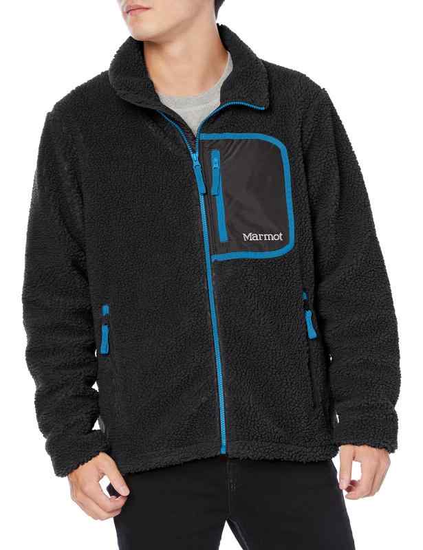 [Marmot] フリースジャケット Sheep Fleece Jacket フリース ジャケット (BK, S)