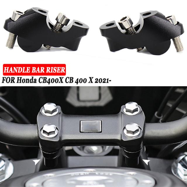 2021 2022 ACCESSORIES HANDLEBAR BAR RISERS ホンダ CB400X CB 400 X CB 400X CB4の通販はau PAY マーケット ...