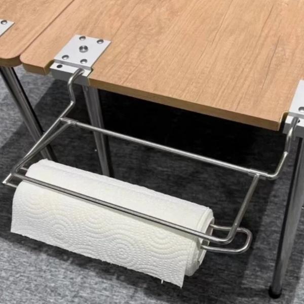 ステンレス製ハンギングラック、タオル収納棚、ティッシュホルダー、スノーカップハンガー、屋外igtテーブルアクセサリー、ペーパーフック