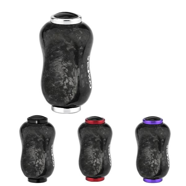 Gomexus-軽量で軽量な鍛造カーボンハンドルノブ,ダイワタイプSおよびシマノタイプA,f22と互換性があります