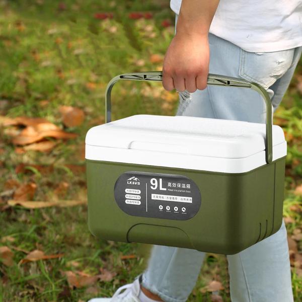 6/9L キャンピングカー冷蔵庫大容量家庭用クーラーボックス保温食品