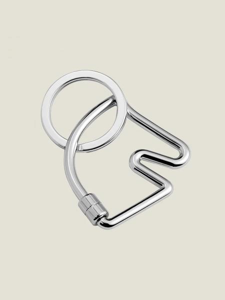 装飾的なバックルカーキーホルダー、ショルダーストラップ調整バックル、馬の頭バッグペンダント、中世バッグ、バッグに適しています