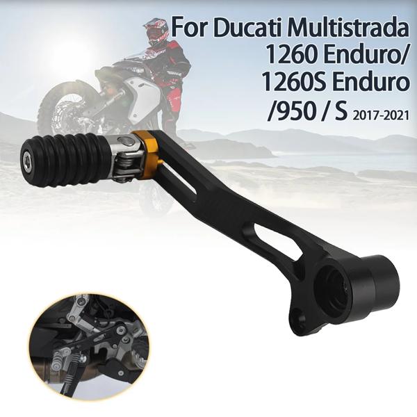 マルチストラーダのオートバイギアレバー,調整可能なハンドル,折りたたみ式シフトレバー,950 s,1260, 1260s,2017-2021