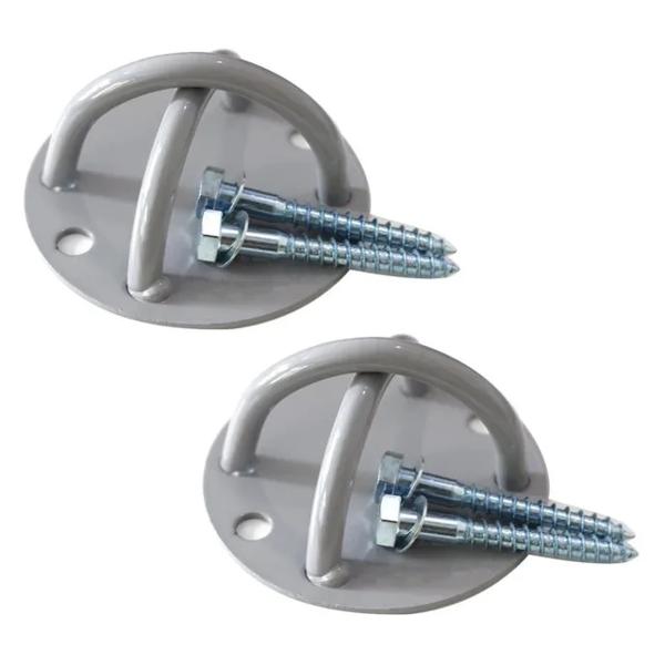 空中ヨガハンモックアクセサリー、4穴拡張ネジ固定プレート、高高度シルクサンドバッグ、ルーフパンチングハンモックプレート