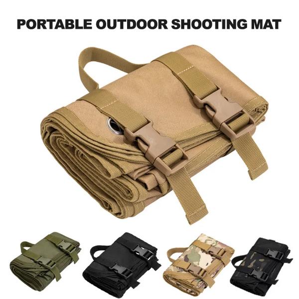 ファッションアウトドアポータブル戦術ハンティングランチマット迷彩防湿キャンプマットピクニックマット