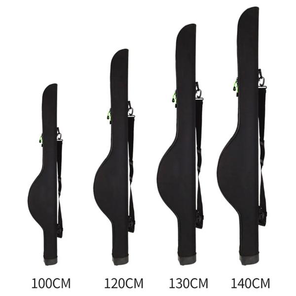 多機能フィッシングポールトラベルケース、調節可能なショルダーストラップ付き、ポータブルキャリアバッグ、3.3フィート、4.5フィート