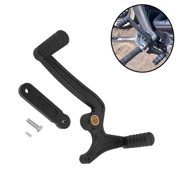 インディアンスカウトバーとペダルフットペダル、ギアレバー、コントロール用のオートバイヒールトーレバー