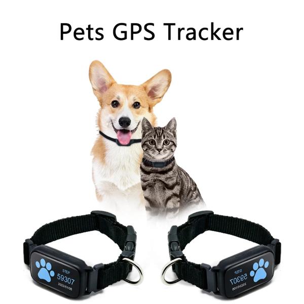 ペット用のロス防止GPSトラッカー,4g,Bluetooth互換,防水,保護ロッカー,リアルタイム追跡,犬,猫