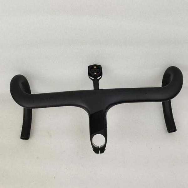 統合ロードハンドルバー,カーボンファイバー,ブラック,コンピューターホルダー付き,新モデル2021