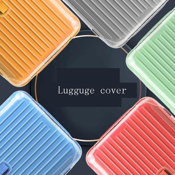 Rimowa用にカスタマイズされたPVCラゲッジカバー,ジッパー付き保護