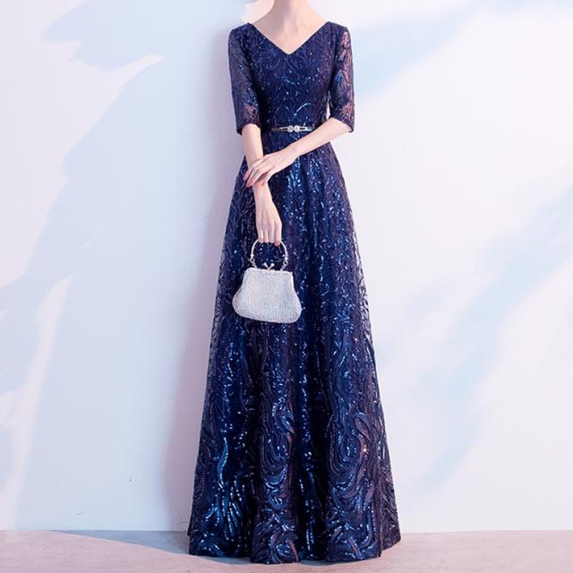 カラーロングドレス ドレス レディース パーティードレス ワンピース 結婚式 ドレス 二次会 フォーマル 編み上げ ロングドレス ピアノ 発表会 パーティードレス 演奏会 お呼ばれ dress 上品 ブライズメイド 成人式 二次会 イブニングドレス コンサート フォーマルドレス