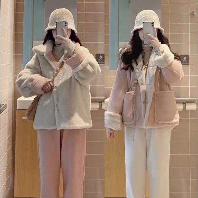 コート レディース アウター ショートコート ジャケット ブルゾン S M L ホワイト 白 ピンク パステルカラー シャーベットカラー リバーシブル テーラード シングルブレスト 無地 ロールアップ ポケット ショート丈 ミドル丈 ミディ ゆったり ゆる ルーズ フェミニン