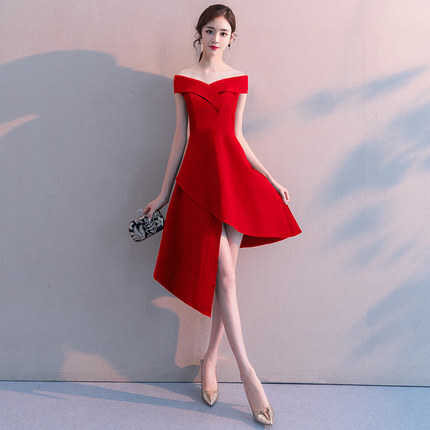 パーティー イブニング ドレス ロングスカート ワンピドレス 膝丈 ミディアム丈 ミドル丈 袖なし ノースリーブ 襟なし 刺繍 ファスナー かわいい 大人可愛い 大人 上品 お洒落 大人女子 ラブリー セクシー 無地 謝恩会 結婚式 披露宴 冠婚葬祭 10代 20代 レディース 女性用 パーティー イブニング ドレス ロングスカート ワンピドレス 膝丈