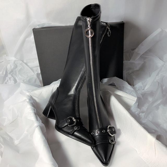 ロングブーツ ミドルヒール かわいい 大人可愛い きれいめ シンプル カジュアル 上品 おしゃれ かっこいい フォーマル エレガント きちんと感 大人っぽい 女っぽ クール セクシー 秋 冬 10代 20代 30代 レディース 女性用 オフィス 通勤 通学 デート お出かけ 女子会