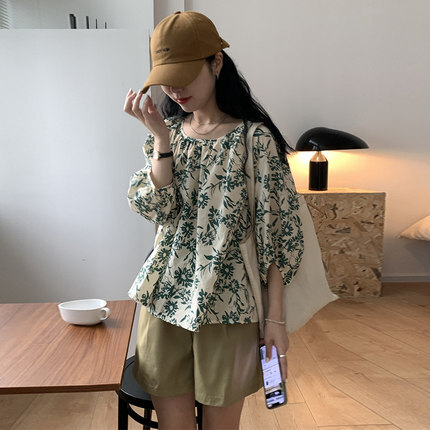 マタニティツーピース セット ショート丈 ひざ上丈 膝上 袖あり パフスリーブ ふわふわ ショートパンツ 大人可愛い きれいめ 上品 おしゃれ お洒落 大人女子 キュート ガーリー フォーマル 春 夏 秋 10代 20代 30代 40代 レディース 用 オフィス OL デート お出かけ 休日