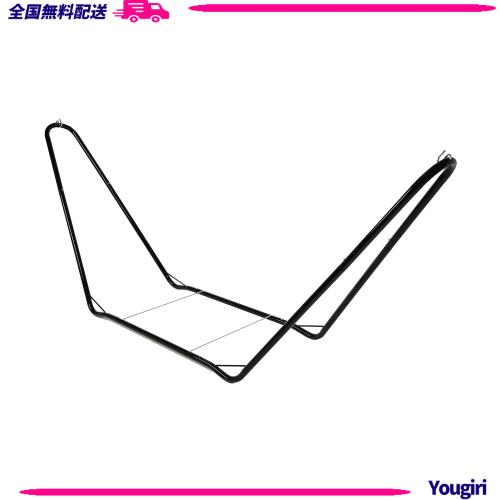 キャプテンスタッグ(CAPTAIN STAG) ハンモック スチールポールハンモック用スタンドIII ブラック UD-2015