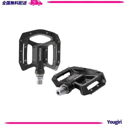 シマノ(SHIMANO) ペダル(フラット) PD-GR500-L フラットペダル ブラック EPDGR500L