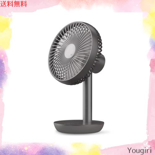 ルーメナー(LUMENA) コードレス扇風機 【最大20時間使用可能】ブラック LUMENA-FS-BK