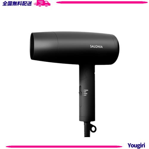 SALONIA サロニア スピーディーイオン ドライヤー 大風量 速乾 軽量 マイナスイオン ヘアドライヤー SL-013BK ブラックの通販はau PAY マーケット - ゆうぎり au ...