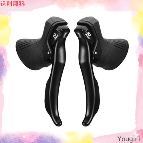 SENSAH STIレバー 自転車左右変速機・シフター ？ シフトレバー 2X7S付属/シフト、互換性Tourney A070 (2*7速)