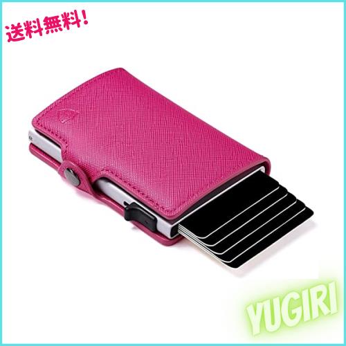 [Conceal Plus] Card Blocr スリム クレジット カード ウォレット - RFIDブロッキング ミニマリスト カード ホルダー メンズ レディース