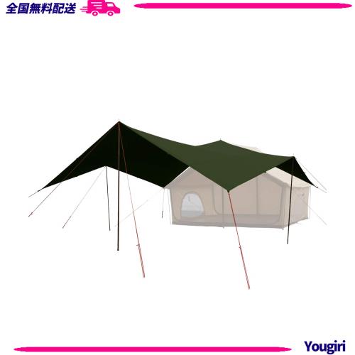 DOD(ディーオーディー) ヒレタープ ポリコットン生地 エイテントと組み合わせてエイヒレスタイルに TT5-669-KH