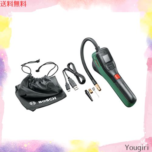 ボッシュ(BOSCH) Bosch コードレス エアポンプ 自転車・ボール 電動 空気入れ 最大圧力 150PSI/10.3bar / 圧力オートストップ(自動停止)