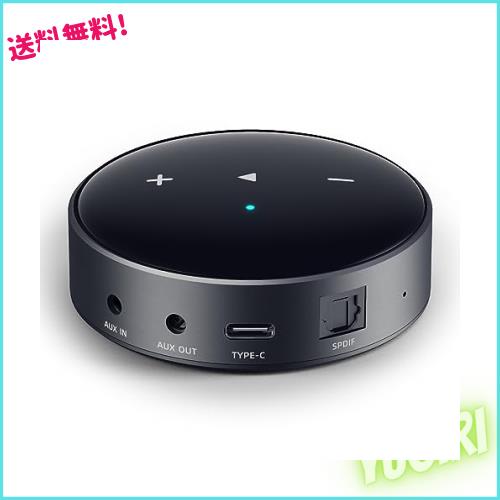 WiiM Mini AirPlay 2レシーバーアダプター、WiFiマルチルームストリーマーおよびトランスミッター、AlexaおよびSiri、AuxおよびSPDIF出力