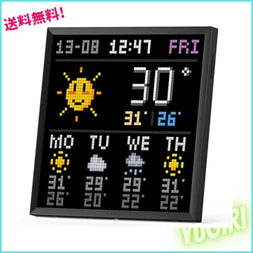 Divoom Pixoo 64 デジタルフレーム64*64 ピクセルアートフレーム ドット絵表示 備えたデジタルフォトフレーム？楽しいピクセルアニメーシ