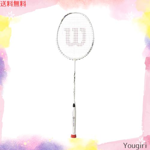 Wilson(ウイルソン) バドミントンラケット [フレームのみ] EXCALIBUR XS-7 (エクスカリバー XS-7) グリップサイズ5 ホワイト WR106211S2