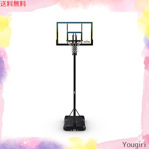 SPALDING(スポルディング) バスケットゴール 44インチ オリジナルモデル プログライド ポリカーボネイト ポータブル 7A1982JP ブルー×イ