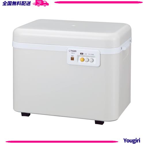 タイガー魔法瓶(TIGER) 餅つき機 2升 「むす・つく・こねる」 1台3役 力じまん ミルキーホワイト SMG-A361WL