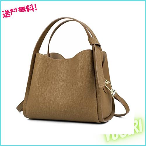 [Kyoei-Tech] ハンドバッグ レディース 高級本革 ショルダーバッグ レザーバッグ フォーマルバッグ 肩掛け 斜め掛け シルクスカーフ付き