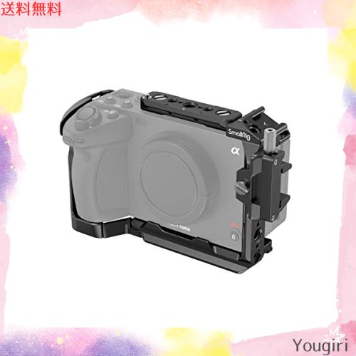 SmallRig Sony FX3 / FX30専用ケージ NATOレール、1/4”-20 ネジ、HDMI ケーブルクランプ付き 素早く撮影モードを切り替える 拡張性＆安