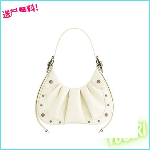 [JW PEI] Gabbi エンボスハンドバッグ - ホワイト