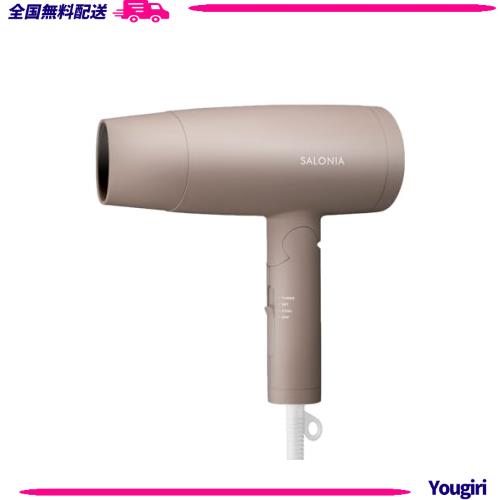 SALONIA サロニア スピーディーイオン ドライヤー 大風量 速乾 軽量 マイナスイオン ヘアドライヤー SL-013BE ベージュの通販はau PAY マーケット - ゆうぎり au ...