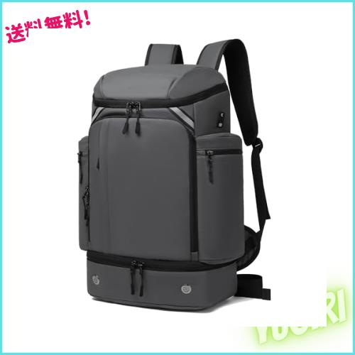 [SUNOGE] リュック メンズ リュックサック スクエア バックパック 大容量 ビジネスリュック 防水 15.6インチ PC ラップトップバック USB