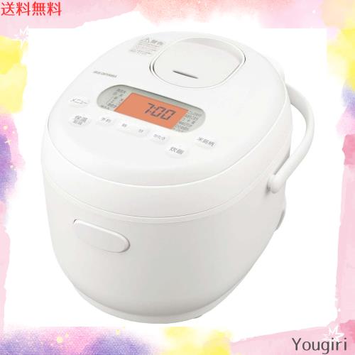アイリスオーヤマ マイコンジャー炊飯器 3合 省エネ 新生活 RC-MDA30-W ホワイト