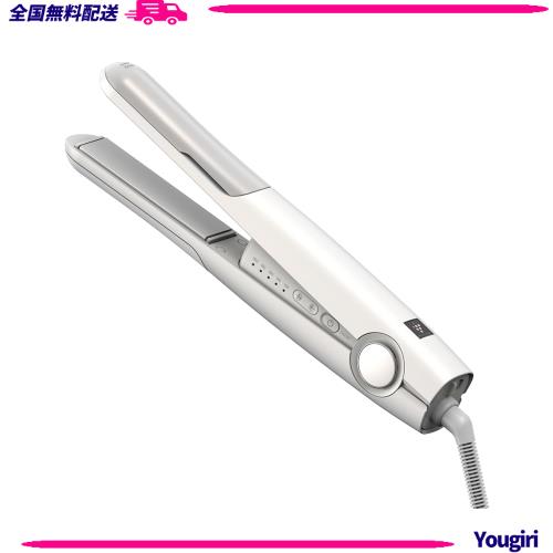 シャープ ストレート ヘアアイロン IB-S8000-W プラズマクラスター ビューティ ダイヤモンドコーティング 海外対応 ルミナスホワイト