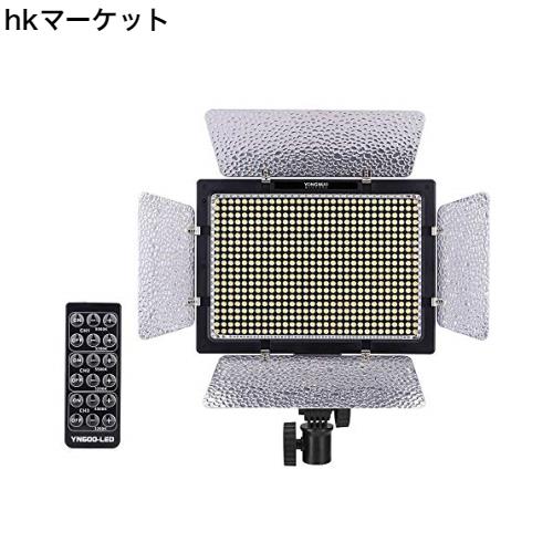 Yongnuo YN-600 LEDビデオライト 600球のLEDを搭載 カメラ＆ビデオカメラ用 (AC電源アダプター付きYN-600, 5500Kのみ)