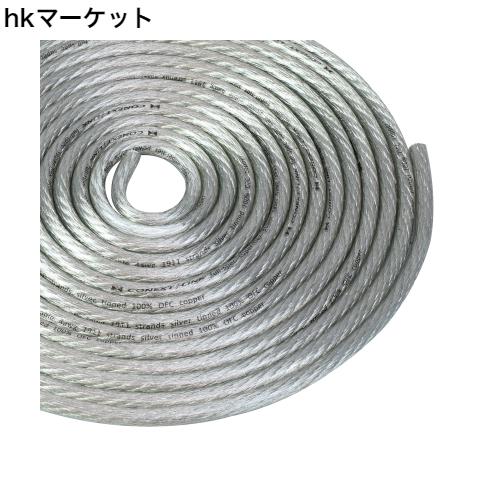 Conext Link 25 FT 4 AWG GAフルゲージバッテリー電源ケーブルグランドワイヤークリアシルバーOFC銅