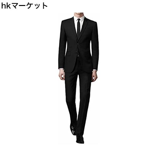 [WEEN CHARM] スーツメンズ 上下セット セットアップ ビジネススーツ スリム 着心地良い 礼服 結婚式 就職スーツ オールシーズン シンプ