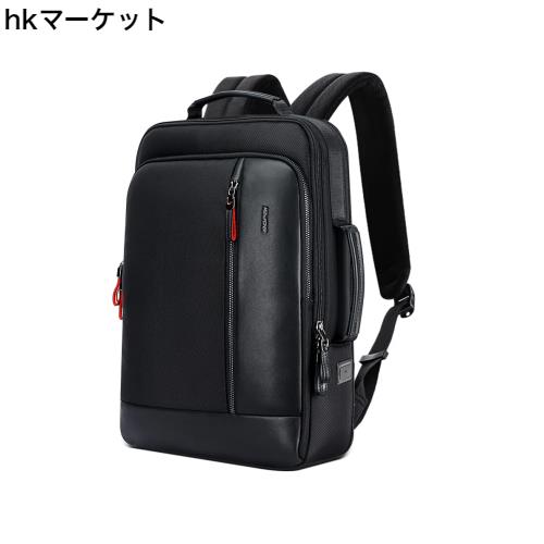 [BOPAI] リュック メンズ ビジネスリュック 防水バックパック USB充電ポート搭載 ラップトップバッグ 大容量 容量追加 通勤バッグ 通学 1