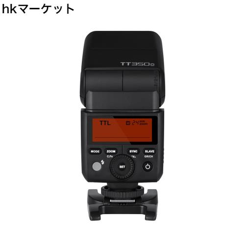 Godox TT350O ミニカメラフラッシュ 2.4G無線伝送搭載 TTL LCDパネル 角度調整可能 ミニ 携帯便利 高速シンクロ Olympus/Panasonicカメラ