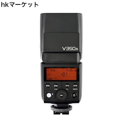 Godox V350S カメラフラッシュ ソニー用 技敵マーク付き Godox 2.4GXワイヤレスシステム TTL GN36 フルパワー発光500回以上 0.01〜1.7秒の
