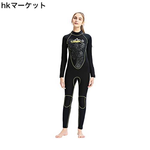 MORGEN SKY ウェットスーツ 5mm レーディス フルースーツ 手足ファスナー付 サーフィン ダイビング バックジップ仕様 1107(S)