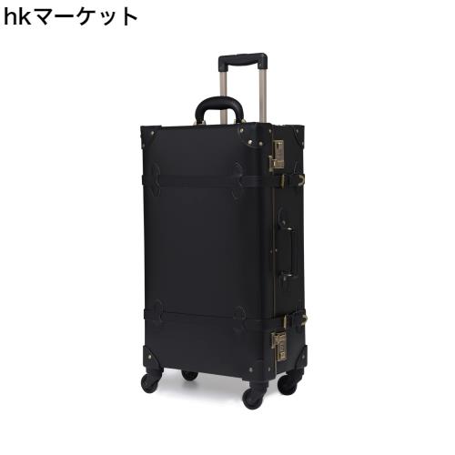 [urecity] トランクケース キャリーバッグ 革 手作り 復古主義 レトロ おしゃれ かわいい フレームタイプのスーツケース 超軽量 旅行 出