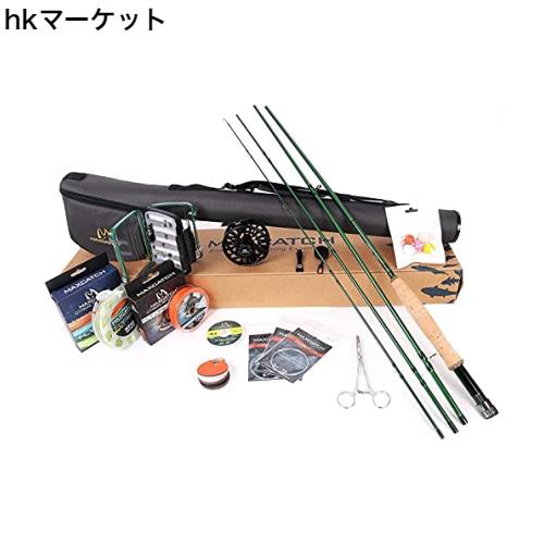 M MAXIMUMCATCH Maxcatch Premier 3-12wt ファーストアクション フライロッドカーボンロッド ハイパフォーマンスのために (フライロッド