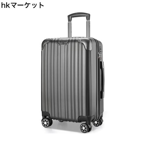 [VARNIC] スーツケース キャリーバッグ キャリーケース 機内持込 超軽量 大型 静音 ダブルキャスター 耐衝撃 360度回転 TSAローク搭載 フ
