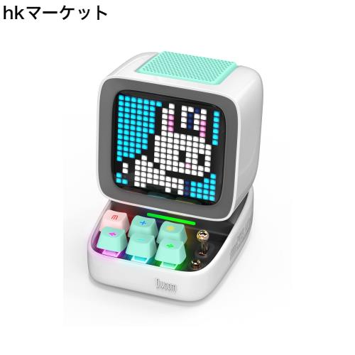 Divoom Ditoo-ProポータブルBluetoothスピーカー3.55インチLEDスクリーンピクセルディスプレイ、DSPワイヤレススピーカーAPPコントロール